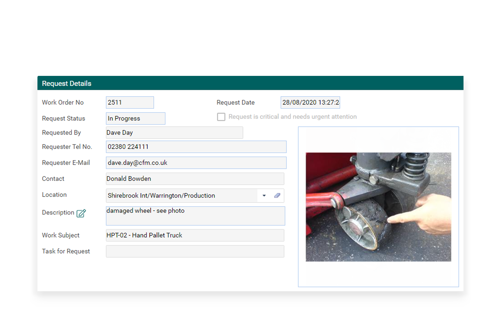 ShireSystem Planned Preventatative Maintenance - CMMS Software
